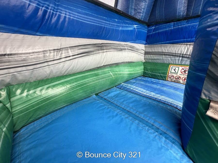 Tropical Slide 19ft SPLASH PAD (WET OR DRY) 28LX11WX19H (1.0) (8 NAILS ...
