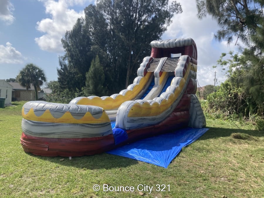 Volcano Drip 22ft WITH POOL (WET ONLY )36LX15WX22H (1.5) ( 9 NAILS ...